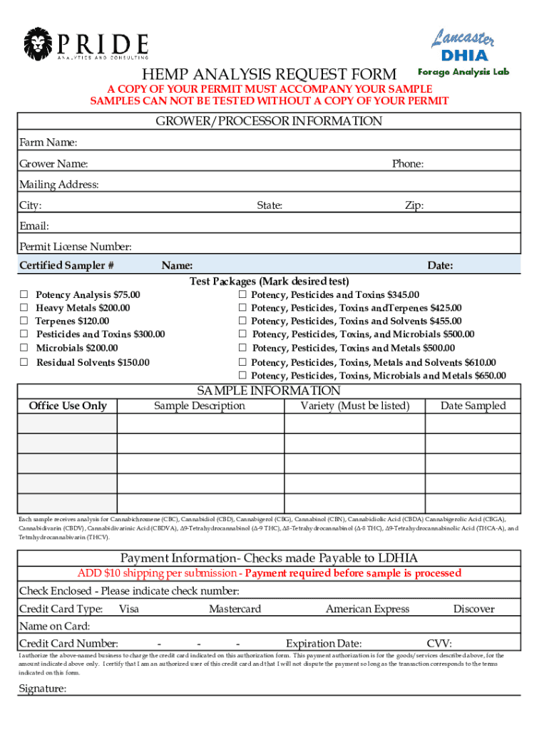 Fillable Online Hemp Forms and Shipping Instructions - Rock River ...