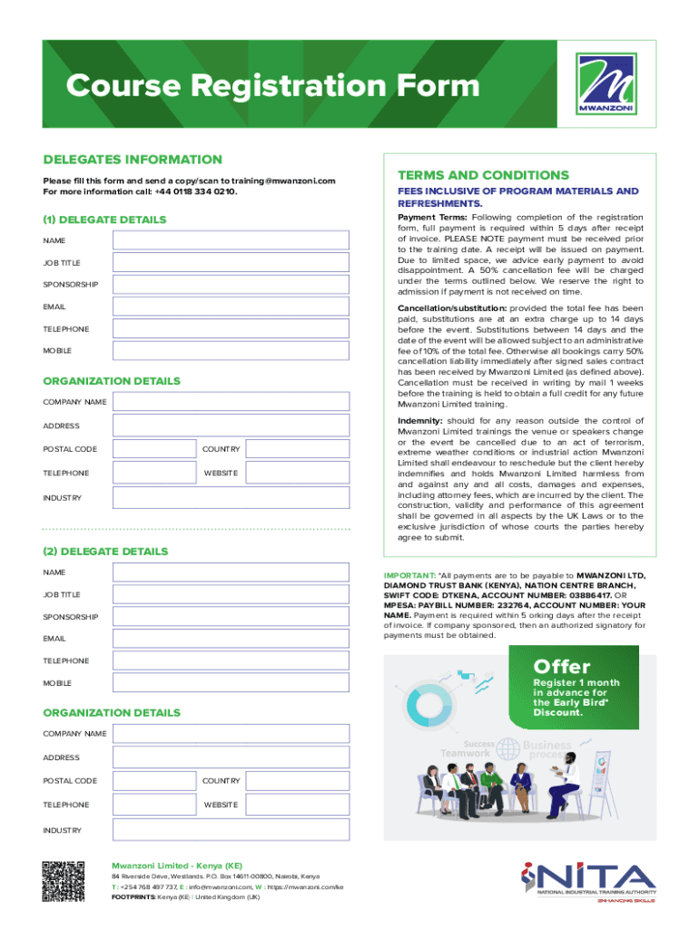 Fillable Online Online Delegate Application Form Template123 Form Builder Fax Email Print ...