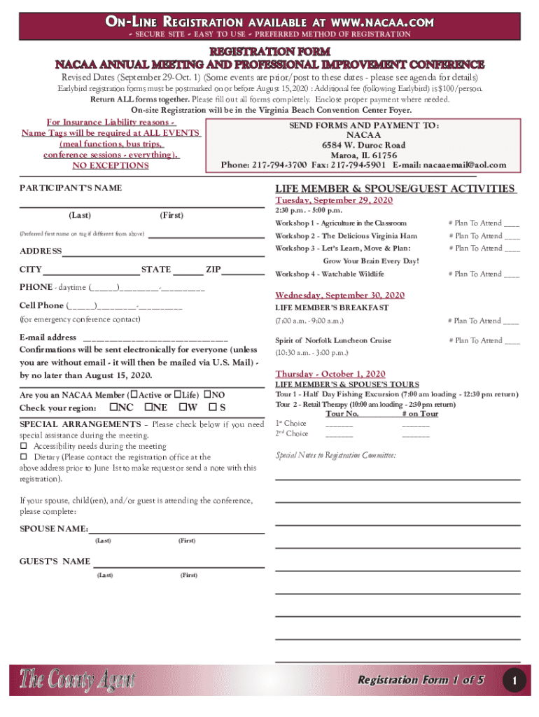 Fillable Online June 2020 of The County Agent ... - The NACAA e-County Agent Fax Email Print ...