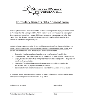 Fillable Online npp-formulary-benefits-data-consent-form Fax Email ...