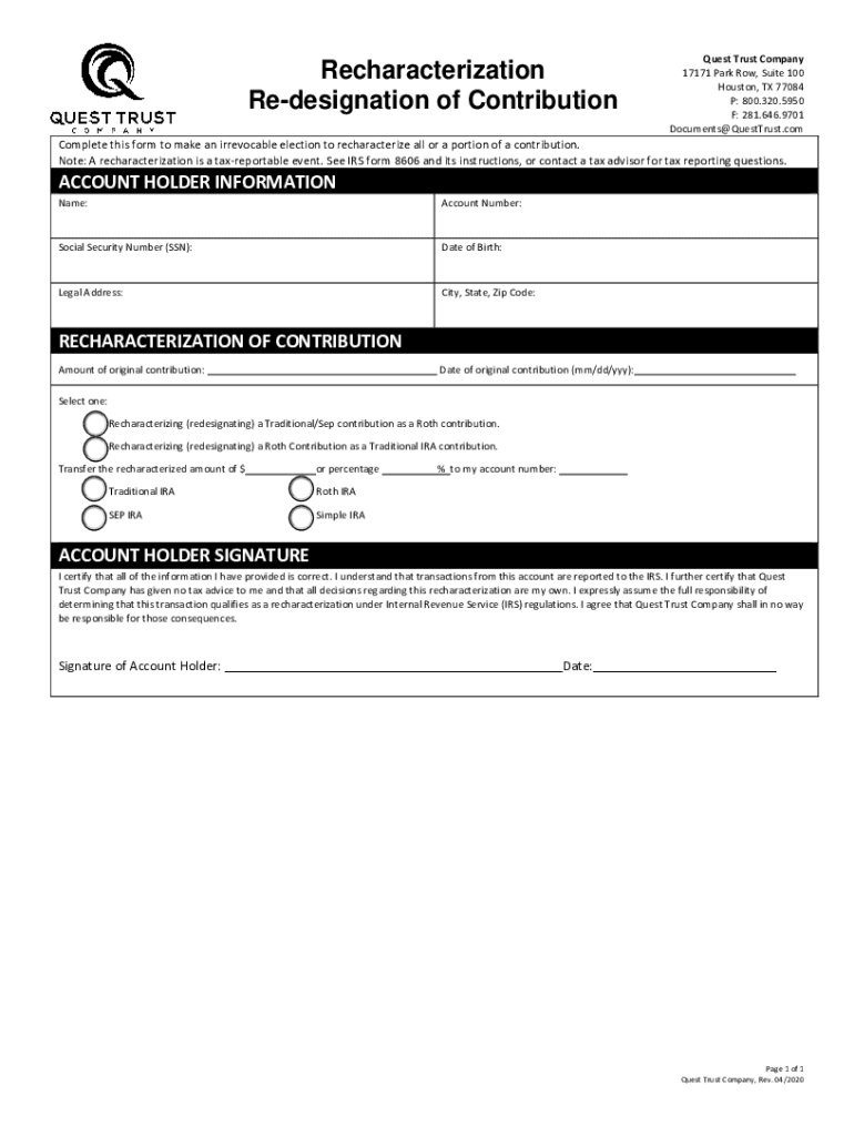 Fillable Online Traditional, SEP Or SIMPLE IRA Distribution Form ...