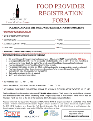 Fillable Online Food Facility Registration User Guide: Step-by-Step ...