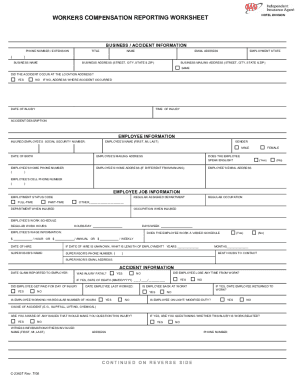 Fillable Online WC-Claim-Form.pdf Fax Email Print - pdfFiller