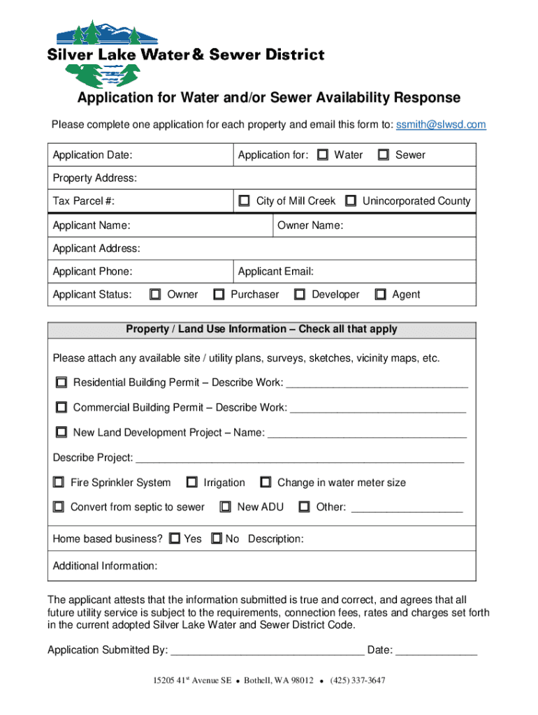 Fillable Online Incident Investigation/Claim FormWestern Virginia Water ...