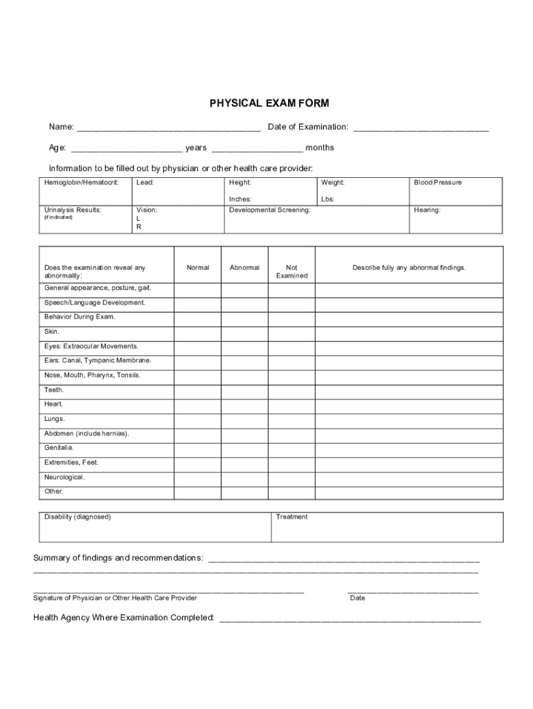 Fillable Online CIF PRE-PARTICIPATION PHYSICAL EVALUATION: CLEARANCE ...