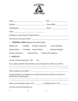 Fillable Online Trinity-Forms Fax Email Print - pdfFiller