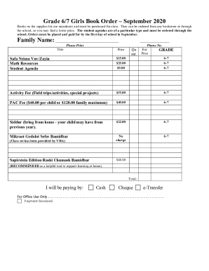 Fillable Online 6th-grade school supplies list from TeacherLists.com ...