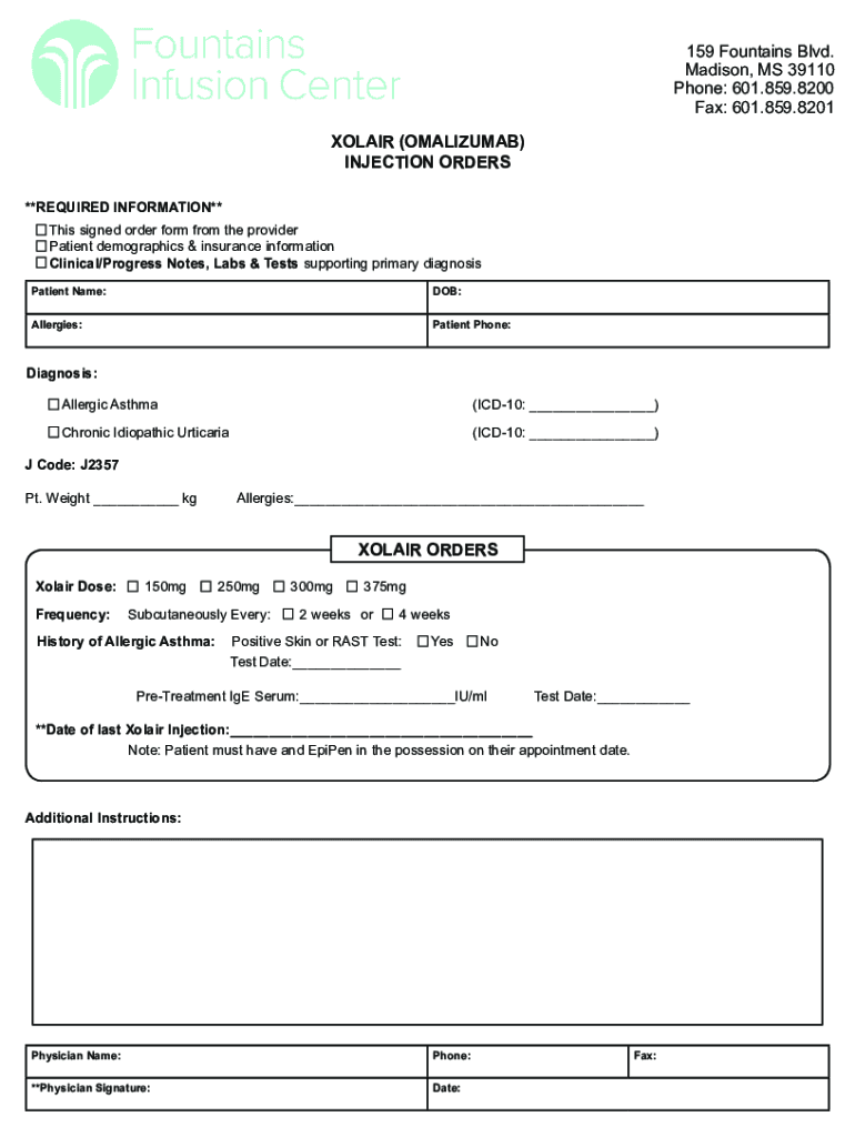 Fillable Online Order Form - PDF Fax Email Print - pdfFiller