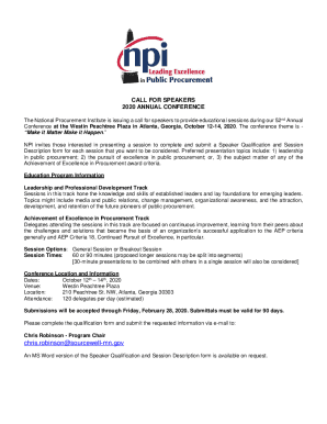 Fillable Online NPI - National Procurement Institute Fax Email Print ...