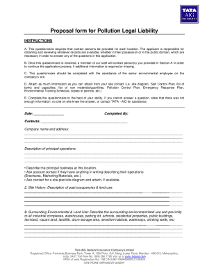 Fillable Online Pollution Legal Liability Insurance Sample Clauses Fax ...