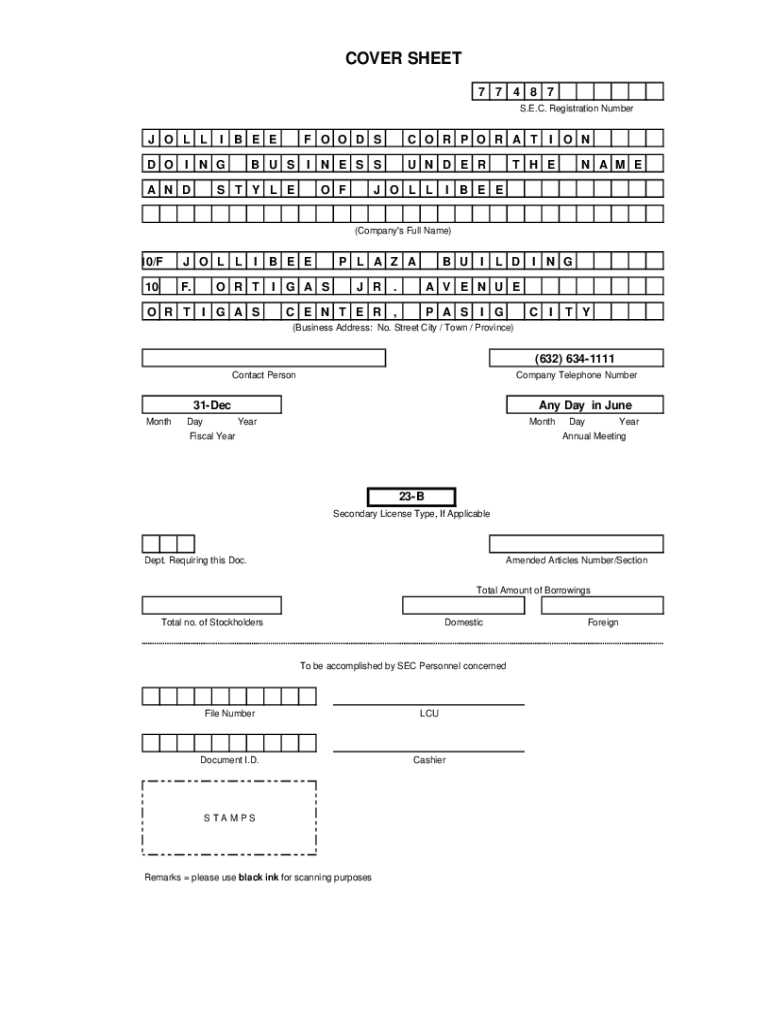 Fillable Online USE A SEPARATE COVER SHEET FOR EACH DOCUMENT ** ORDER ...