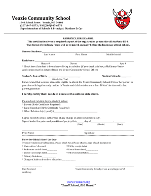 Fillable Online RESIDENCY CERTIFICATION FORM Local Earned Income Tax ...