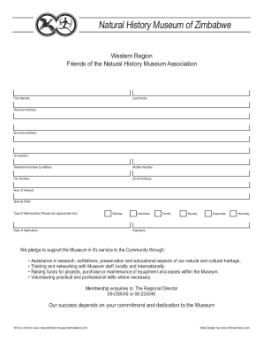 Fillable Online Friends Application Form.cdr Fax Email Print - pdfFiller