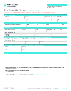 Fillable Online PDF Cardiovascular Test Requisition Form - Ambry ...