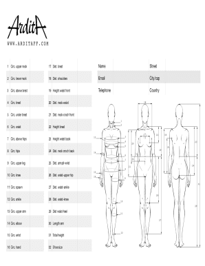 Fillable Online Measure Form Fax Email Print - pdfFiller