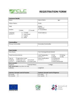 Fillable Online FCLC Registration Form Fax Email Print - pdfFiller