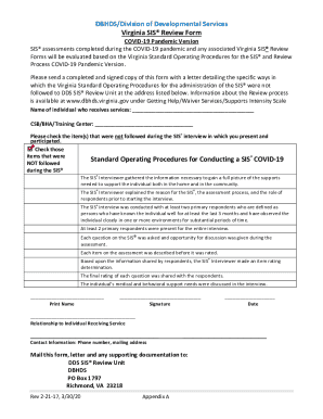 Fillable Online dbhds virginia DBHDS/Division of Developmental Services ...