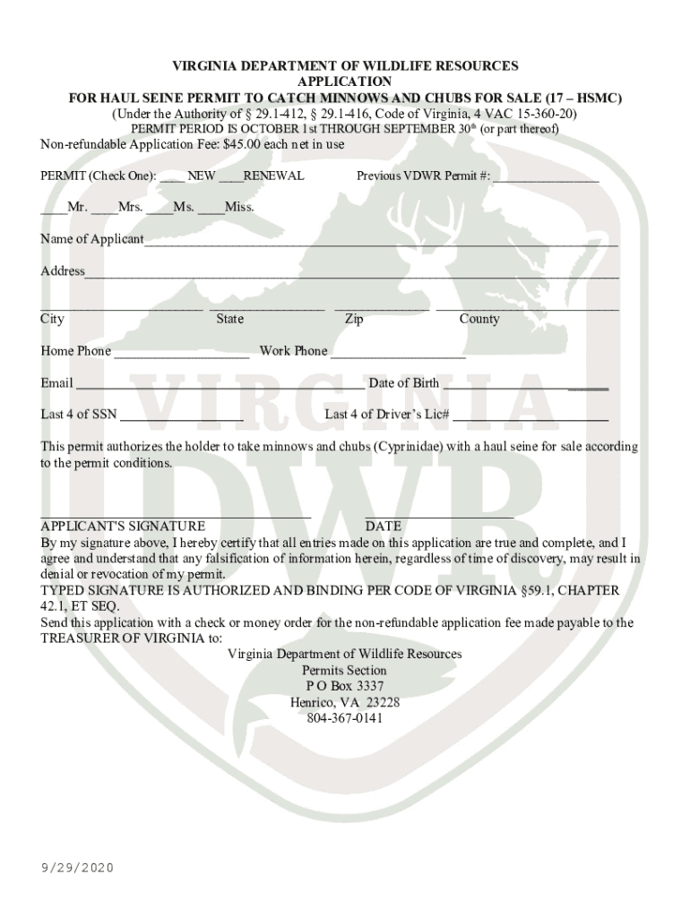 Fillable Online FORMS (4VAC15-360). - law.lis.virginia.gov Fax Email ...