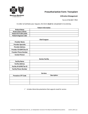 Fillable Online Capital blue outpatient authorization form" Keyword ...