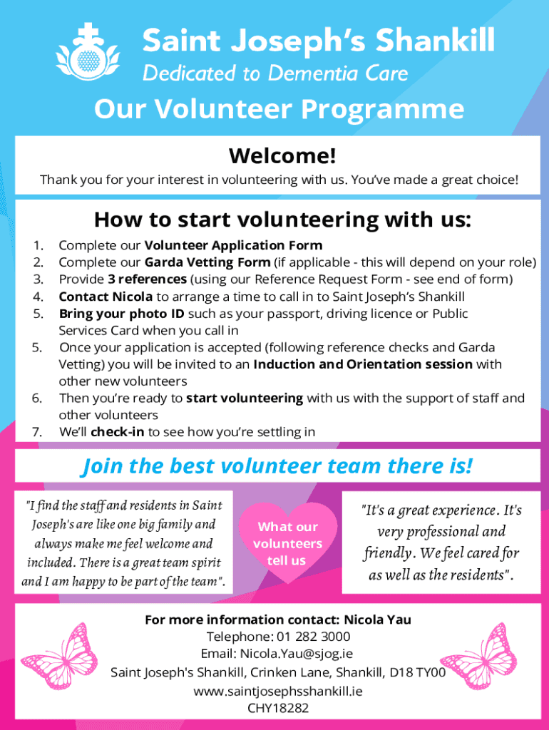 Fillable Online Getting Started Volunteering - VolunteerMatch Fax Email ...