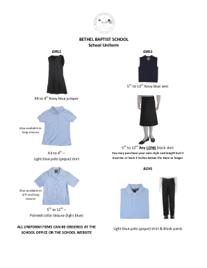 Fillable Online UNIFORM GUIDE AND ORDER FORM.docx Fax Email Print ...