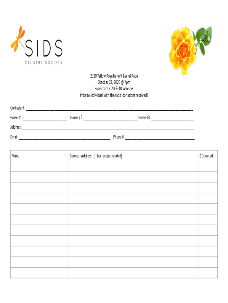 Fillable Online YR-2020-Benefit-Entry-Form-amended Fax Email Print ...