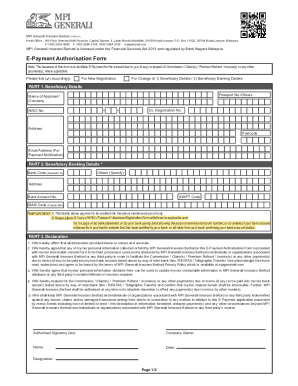 Fillable Online Mpi Generali - Fill Online, Printable, Fillable, Blank ...