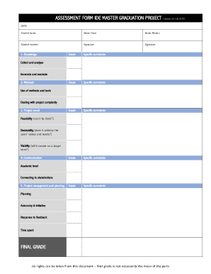 Fillable Online Assessment form MEP July 2018.docx Fax Email Print ...