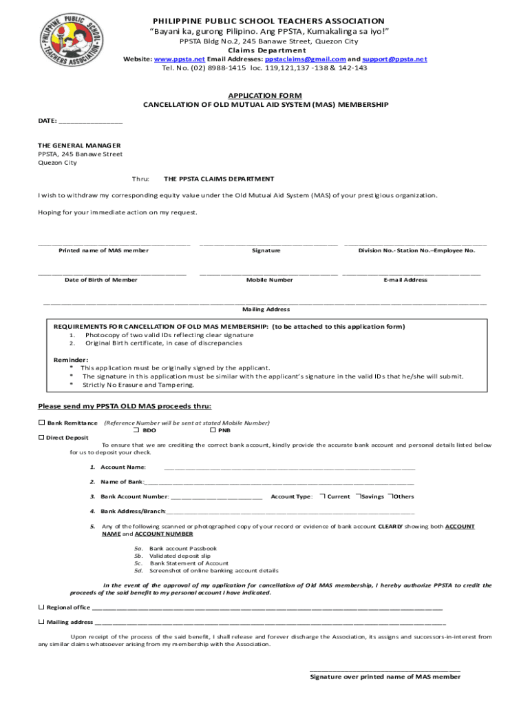 Fillable Online PPSTA Bldg No Fax Email Print - pdfFiller