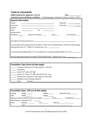 Fillable Online MUBEC Building Plan Application Form #3 Fax Email Print ...