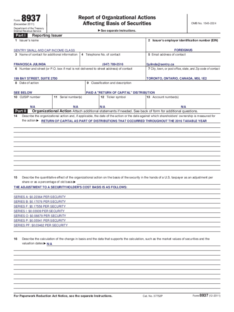 Fillable Online 8621 Information Return by a Shareholder of a Passive ...