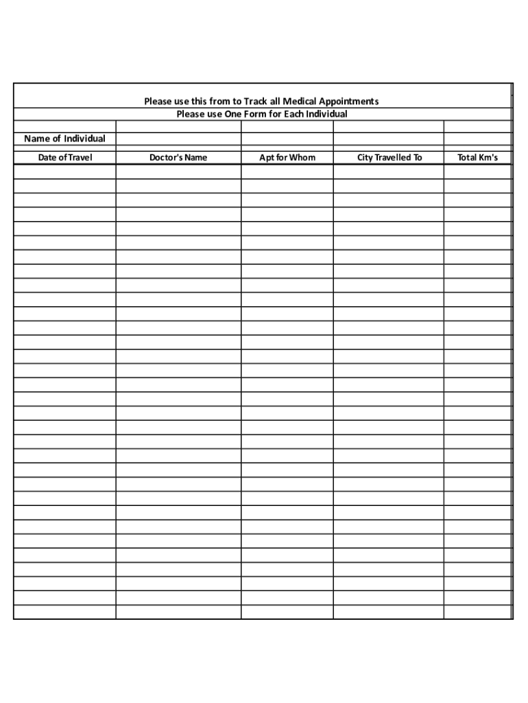 Fillable Online Formatted Medical Form Fax Email Print - pdfFiller