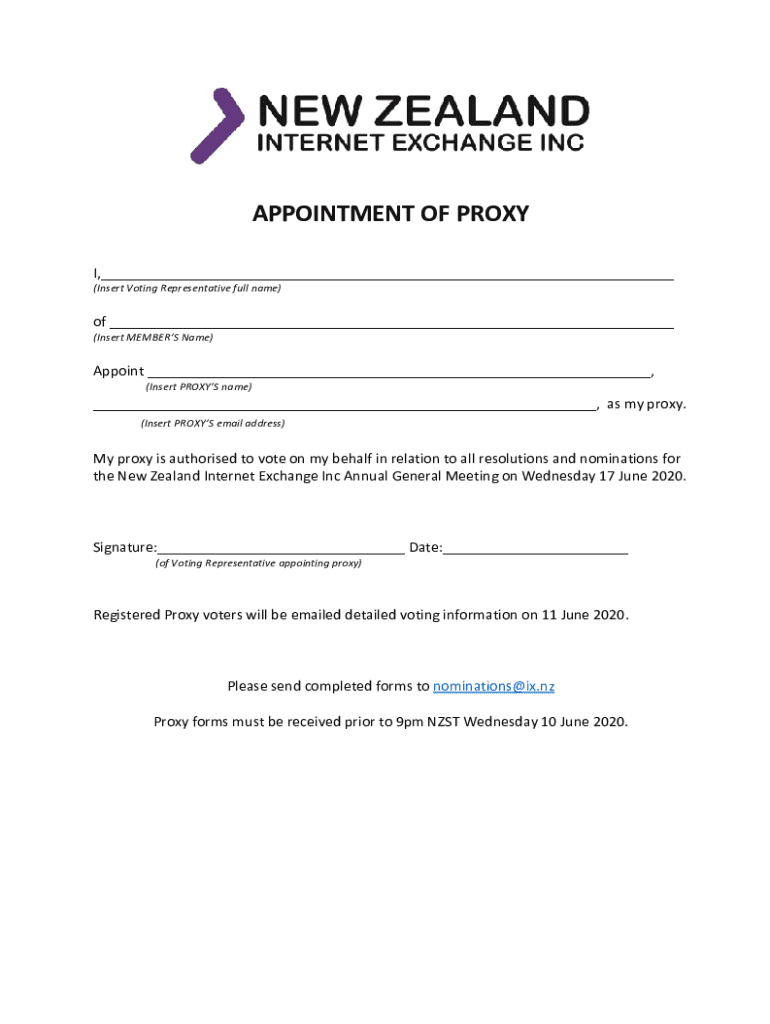 Fillable Online FORM FOR GRANTING A PROXY AND ISSUING VOTING INSTRUCTIONS ... Fax Email Print ...