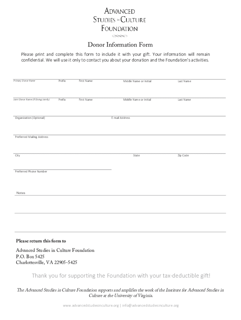 Fillable Online For office use only Donor Consent Form Validated by Fax ...