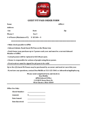 Fillable Online Guest Pass Request Form TemplateJotFormGuest ID ...