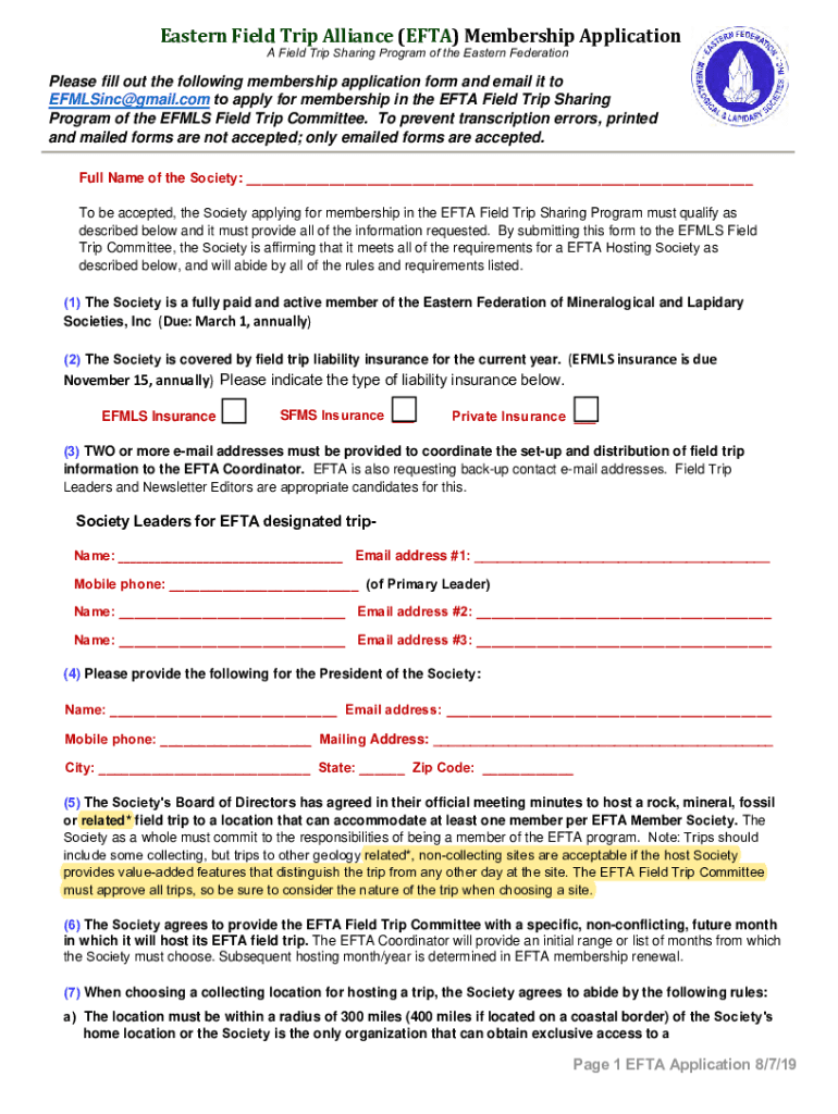 Fillable Online EBRPD - Field Trip Application Form Fax Email Print ...