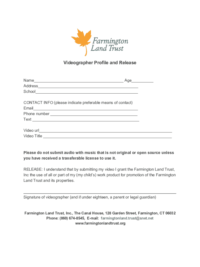 Fillable Online Videographer Resume Template & Guide (20+ Examples ...