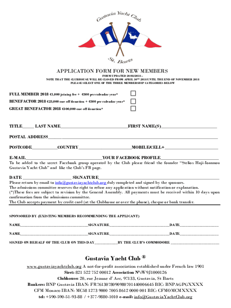 Fillable Online Membership Application Letters - Free TemplatesTemplate ...