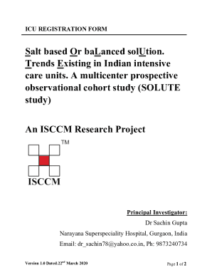 Fillable Online ICU REGISTRATION FORM.docx Fax Email Print - pdfFiller