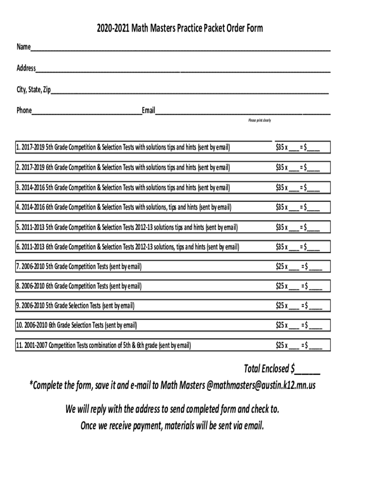 Fillable Online MAP Test Practice - Flexible Practice Solutions for ...
