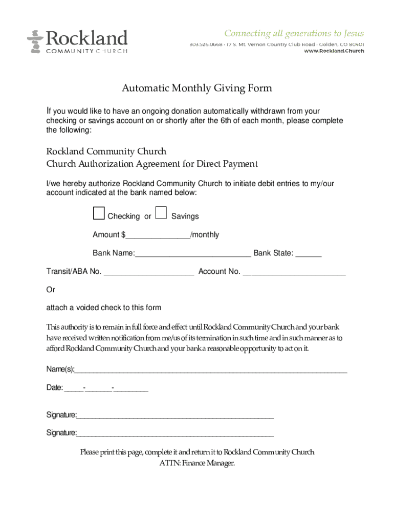 Fillable Online 4 Brilliant (and Useful) Donation Form Templates4 ...