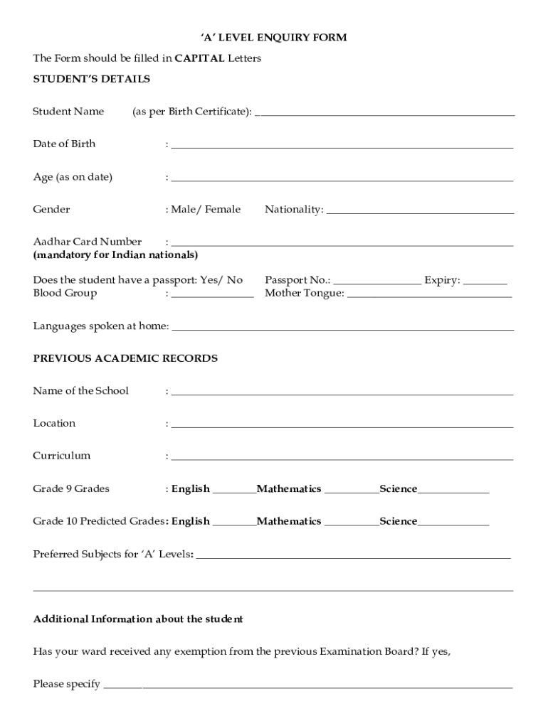 Fillable Online Cricket registration form pdf Fax Email Print - pdfFiller