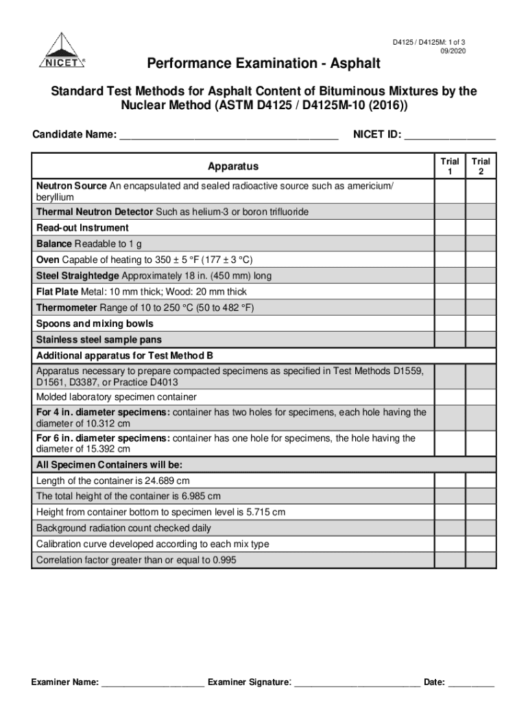 Fillable Online D4125 / D4125M: 1 of 3 Fax Email Print - pdfFiller