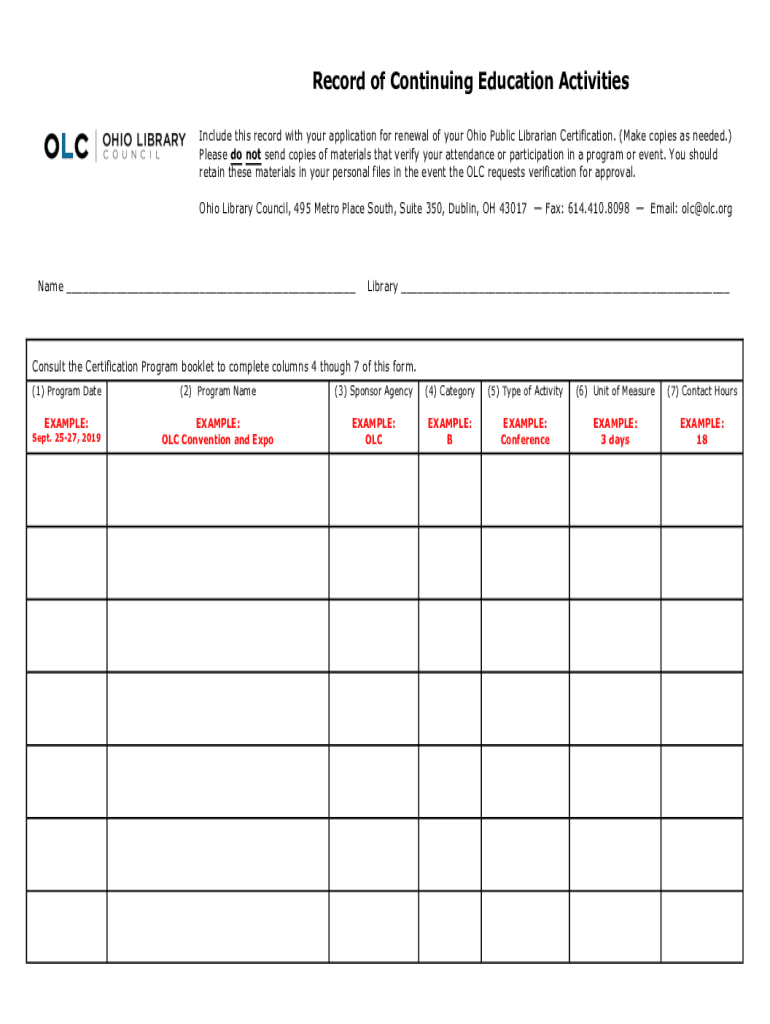 Fillable Online CDCES Renewal - CBDCE2020 RENEWAL INFORMATION FOR DPR ...