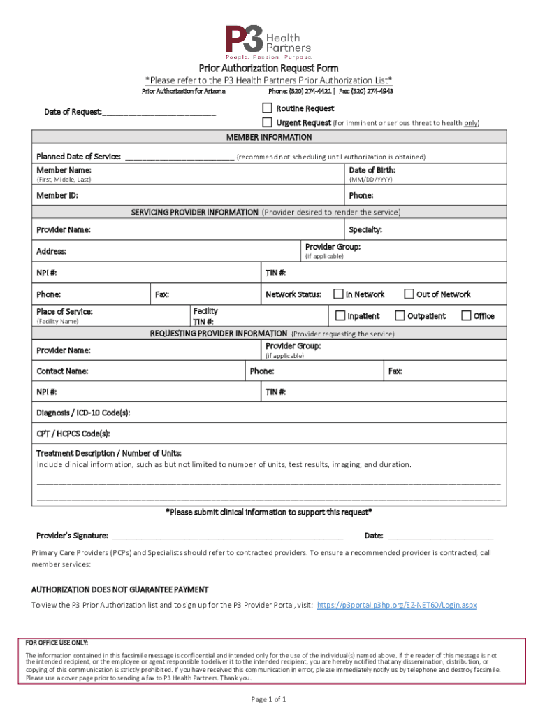 Fillable Online Prior Authorization Employee Health Plan Pharmacy ...