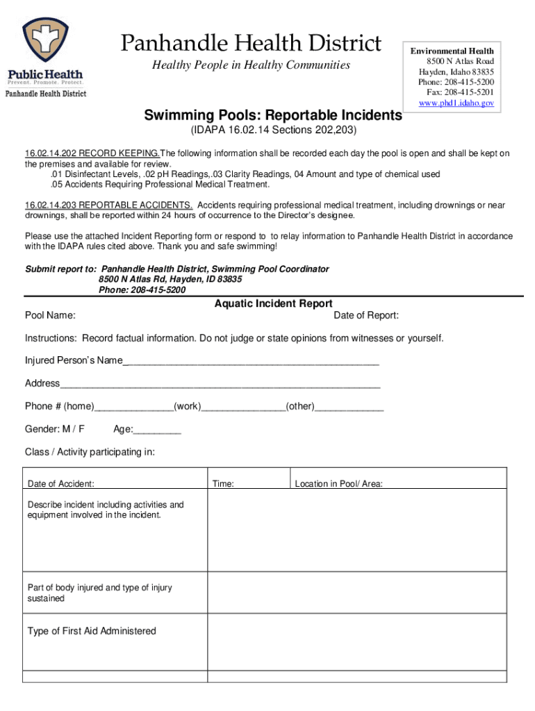 Fillable Online Incident Response Reporting Form Fax Email Print ...