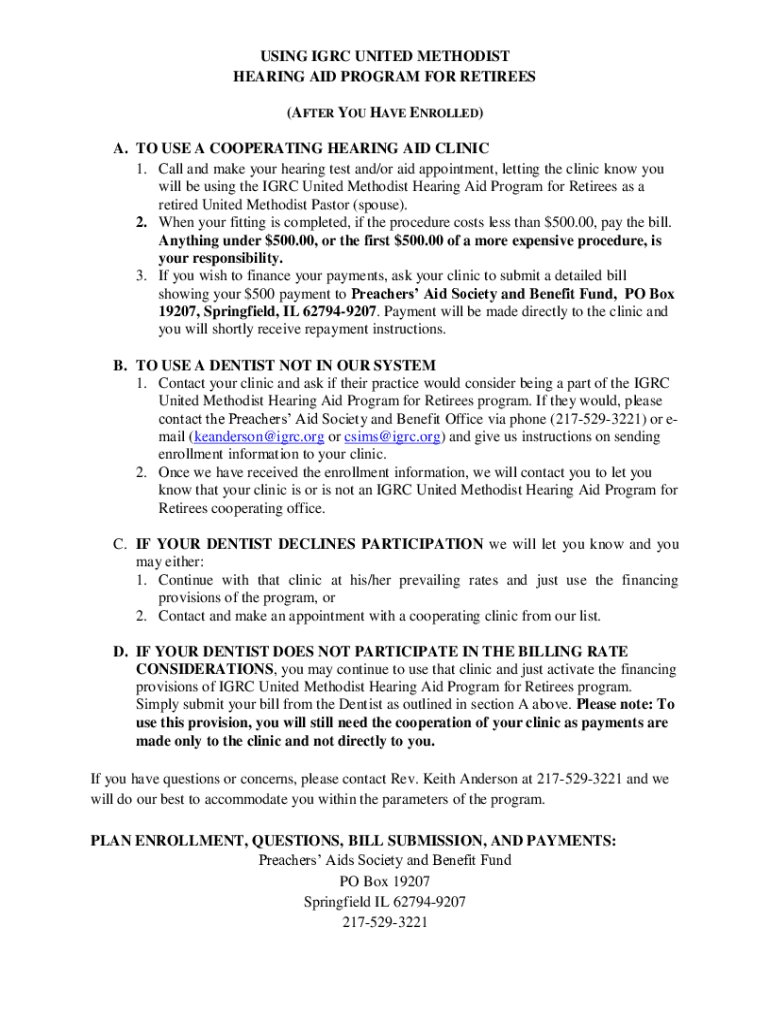 Fillable Online DoD announces new, at-cost military retiree hearing aid ...