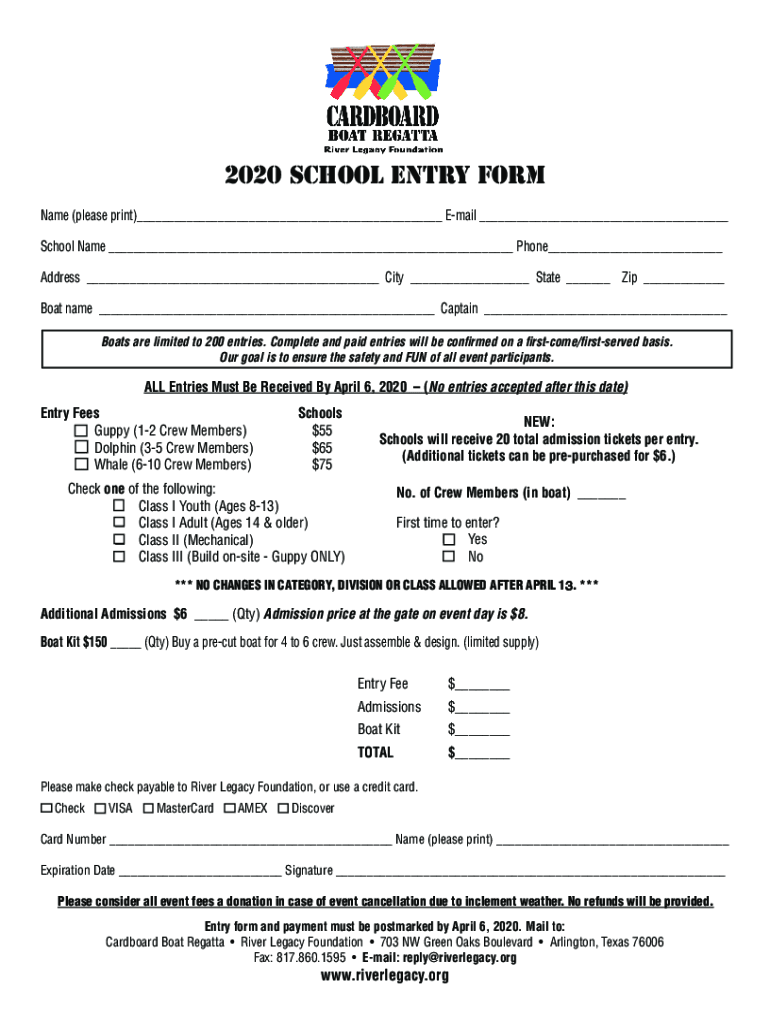 Fillable Online 2020-21 Documents required for school registration ...