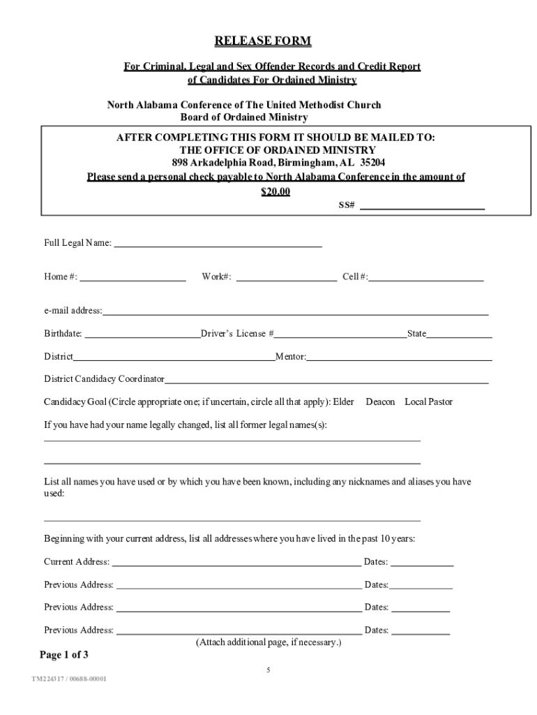 Fillable Online Sex Offender Registration and Notification in the ...