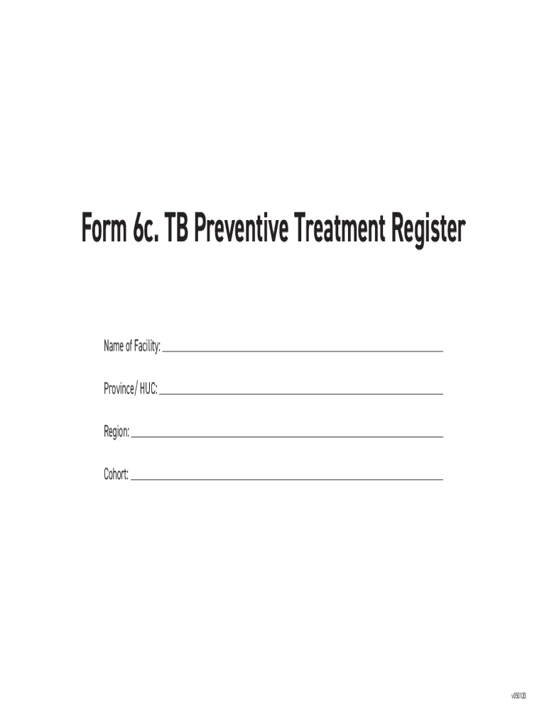 Fillable Online c At the end of treatment perform TST If TST is ...